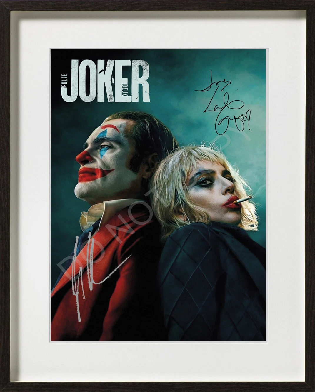 Купить Ибей | Lady Gaga Joaquin Phoenix Joker Folie a Deux Autograph ...