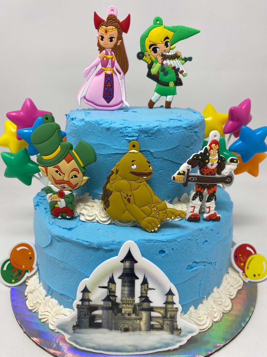 Topper Per Torta Nuziale Link E Zelda