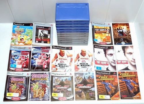 PlayStation 2 Game Covers & Cases NO GAMES PS2 Cover Art Inlays ...