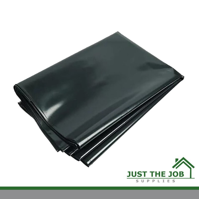 CLEAR & BLACK 500G POLYTHENE PLASTIC SHEETING (4M WIDTHS) VARIOUS ...