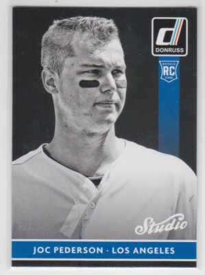 JOC PEDERSON 2015 DONRUSS STUDIO ROOKIE DODGERS S2 | eBay