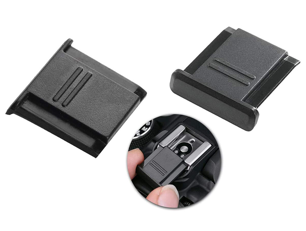 2 x BS-1 HOT SHOE COVERS CANON NIKON OLYMPUS PENTAX PANASONIC DSLR SLR ...