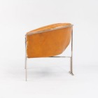 1986 John Portman Entelechy Prototype Lounge Chair in Chrome by Gratz ...