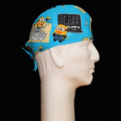 Minions Class Clown Theme Scrub Hat | eBay