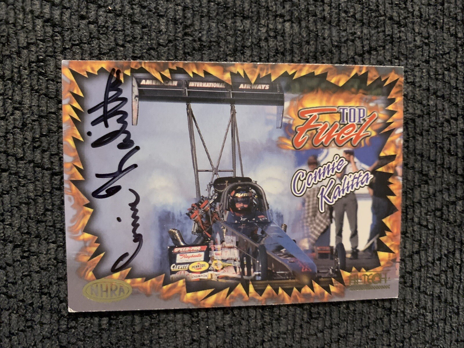 Connie Kalitta Signed Trading Card NHRA Autographed Legend | eBay