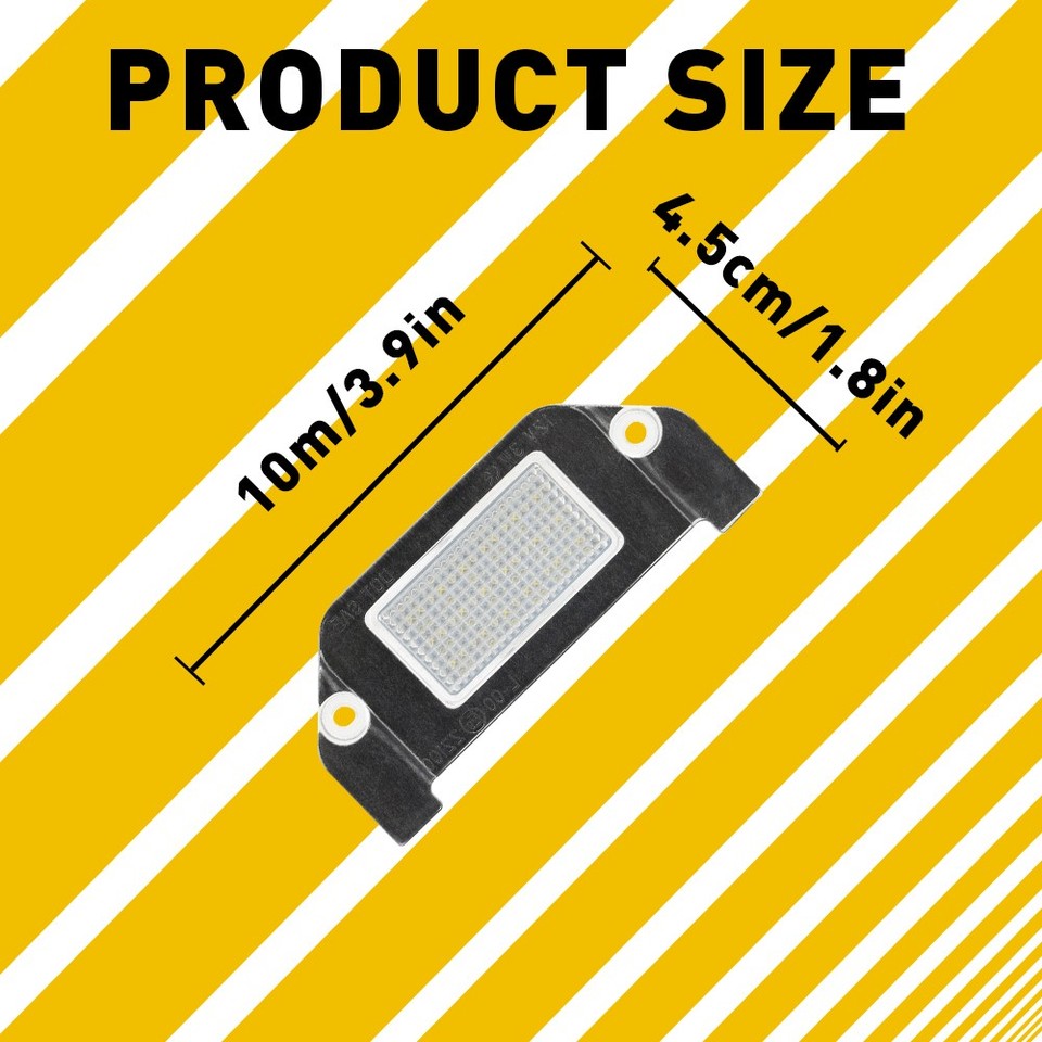 2/4805846AA 18SMD LED License Plate Lights For Chrysler 300 Sebrin ...