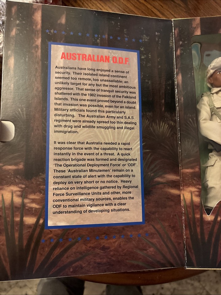 GI Joe Australian ODF Hasbro 1996 Limited Edition Classic Collection 12 ...