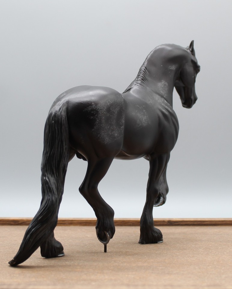Traditional Artist Resin Model Horse Joritt Friesian by Chris Nandell ...