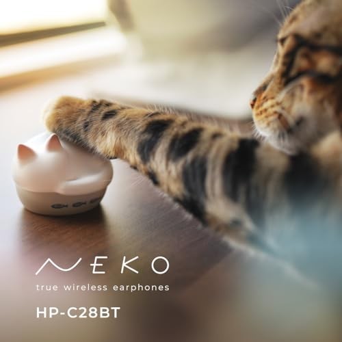 CAT shaped earbuds NEKO True Wireless Headphone Bluetooth HP-C28BT mix ...