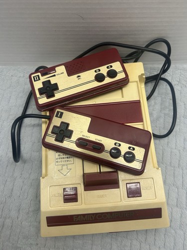 Nintendo Famicom Console & Controllers Only - For Parts - Japan NES | eBay