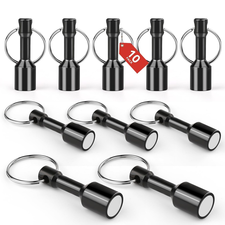 Strong Neodymium Keychain Magnets - Perfect for Testing Jewelry & Tool ...
