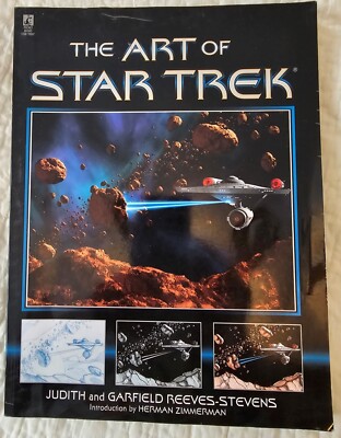 The Art of Star Trek Hardcover 1995 by Judith & Garfield Reeves-Stevens ...