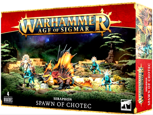 Spawn of Chotec NEW in BOX Seraphon PRESALE Ships 6/2 Warhammer Sigmar ...