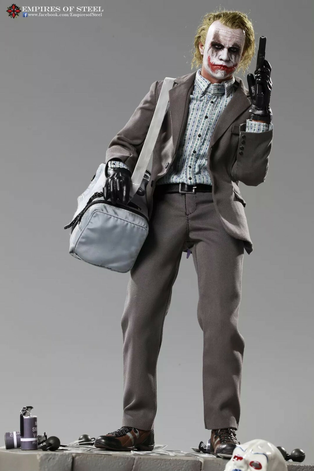 Black Toys ROBBER Joker Rooted Hair Collectible Figure BT100 1/6 Action ...