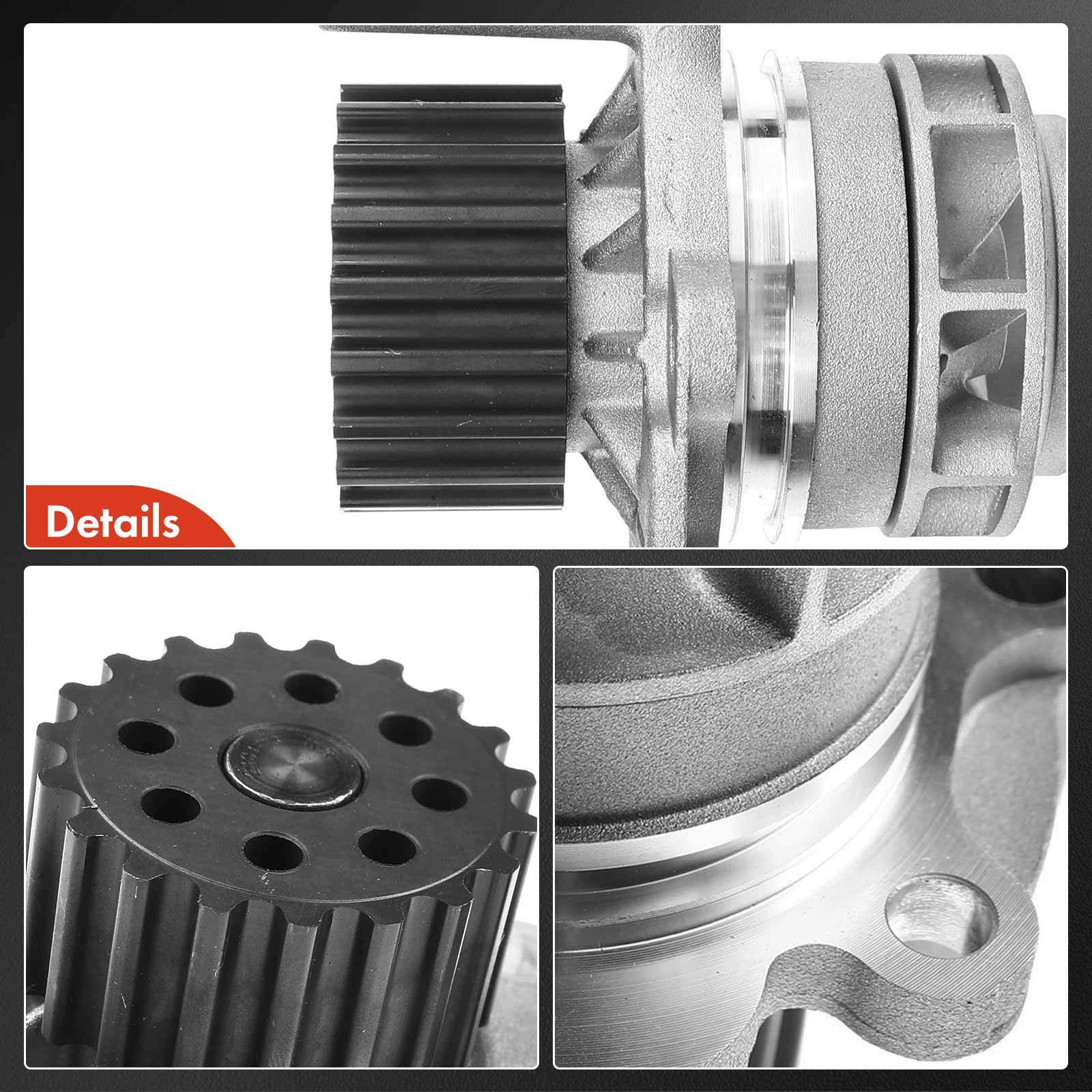 Water Pump for VW Golf MKVI 5K1 Jetta 1K2 MultiVan 7HN Passat 3C Tiguan ...