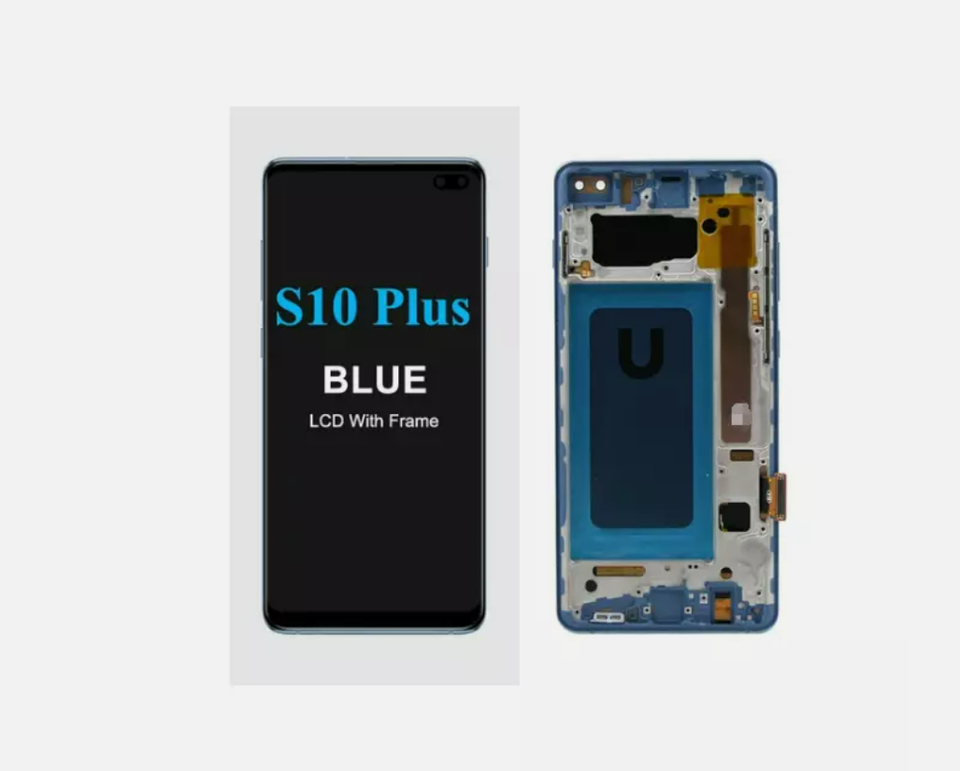 TFT LCD Touch Screen Digitizer +Frame For Samsung Galaxy S10 G973 S10 ...