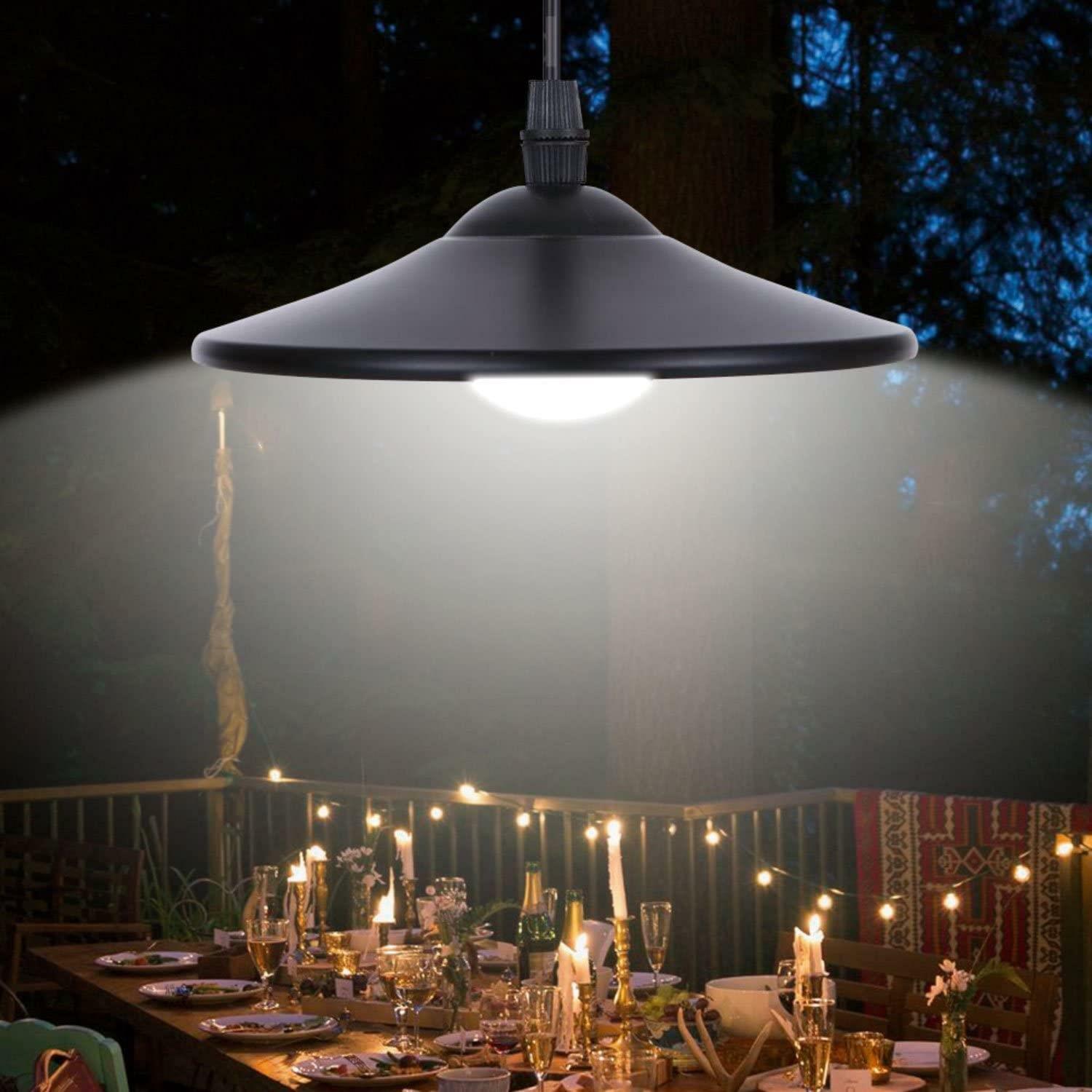 Solar Powered Garden Shed Garage Light with Remote Control Outdoor ...