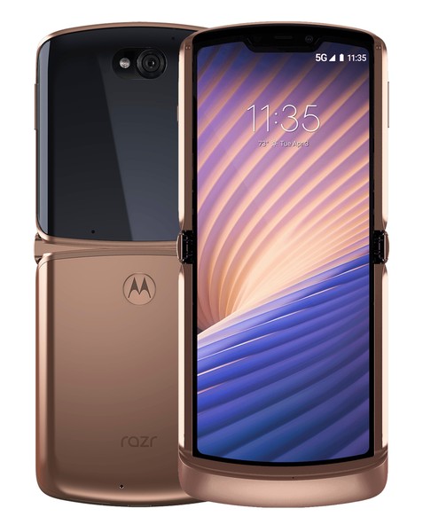 Motorola Razr 5G - 256GB - Blush Gold (Unlocked) (Dual SIM) for sale ...