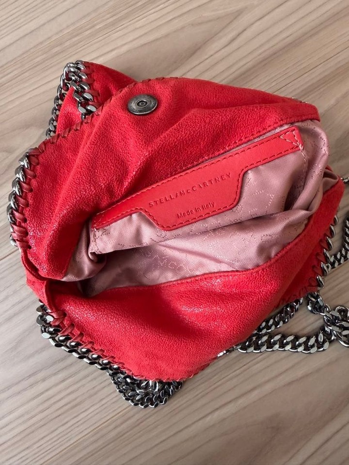 Stella McCartney Falabella Mini Tote Bag Chain Shoulder Vegan Leather ...