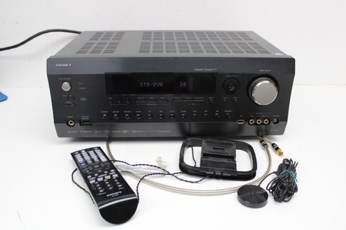 Integra DTR-30.6 AV Surround Receiver w Power Cord & Remote Bundle ...