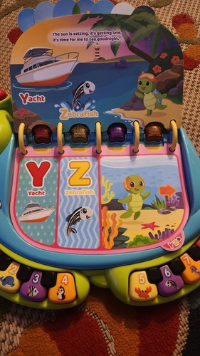 VTech Touch and Teach Sea Turtle Interactive Learning Book for Kids | eBay