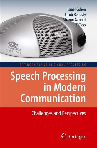 Israel Cohen (u. a.) | Speech Processing in Modern Communication | Buch ...