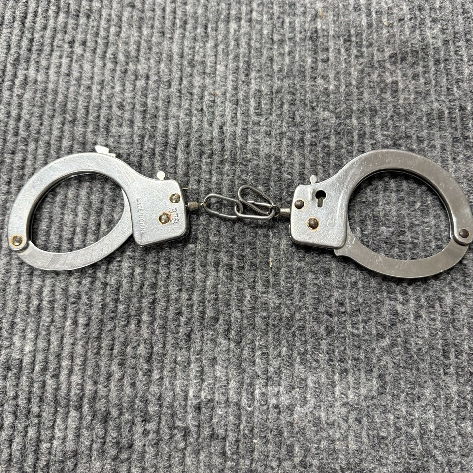 Handcuffs for Props, Play - Metal - Quick Release - No Key Needed | eBay