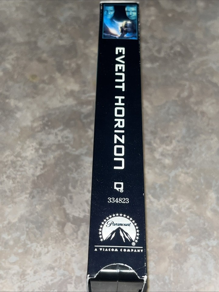Event Horizon 1997 VHS Lawrence Fishburn Cult Cosmic Horror Sci-Fi ...