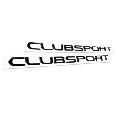 Genuine HSV Holden / Decal Badge Clubsport for VF GEN-F GENF2 Rear ...