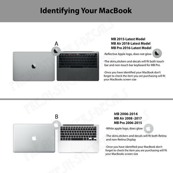 Laptop Stickers Decals MacBook Stickers Decals MacBook Pro/Air/Retina ...