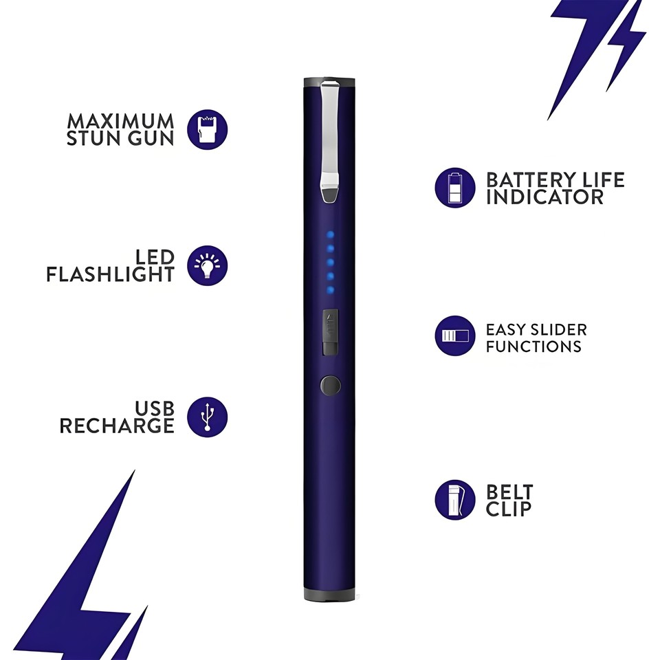 High Power Electric Shock Rod Powerful Self Defense Tool Stun Outdoor ...