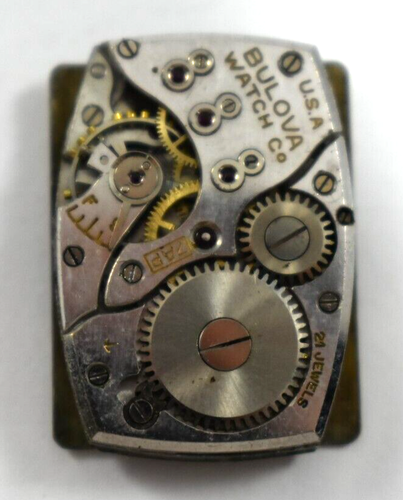 Vintage Bulova Manual Wind 21J 7AP Wrist Watch Movement lot.a | eBay