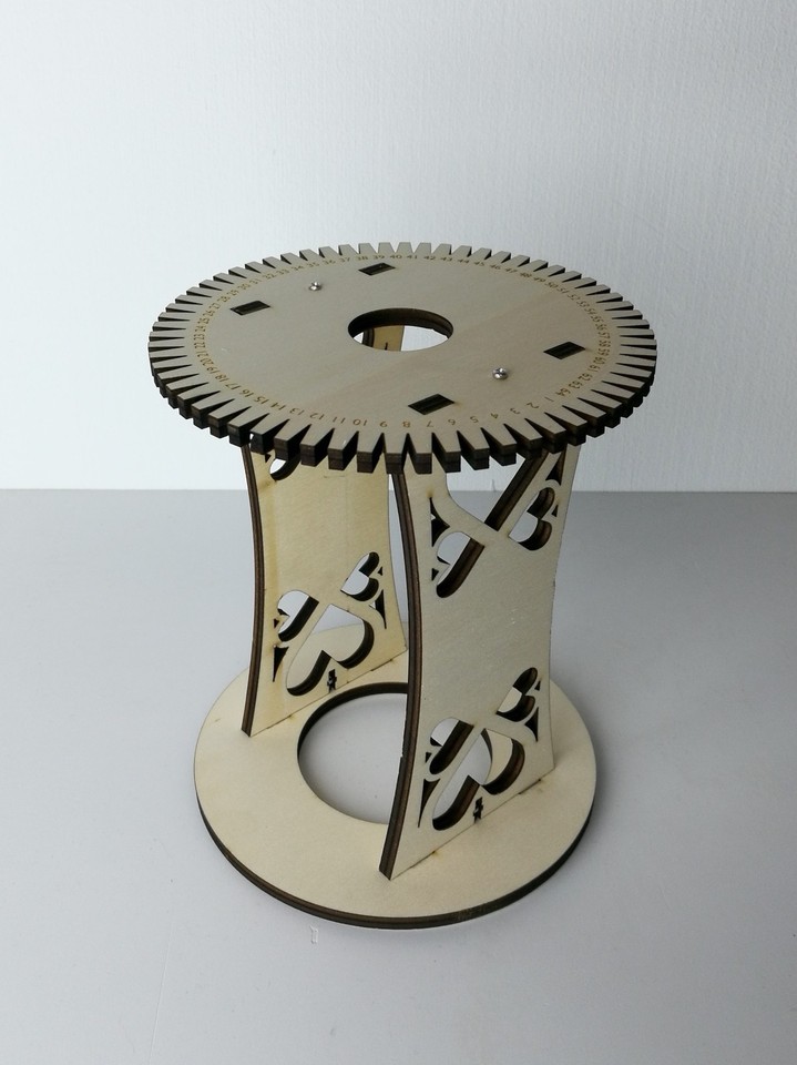 Kumihimo Loom Kit Stand Braiding Table Slot Disc Marudai - MultiListing ...