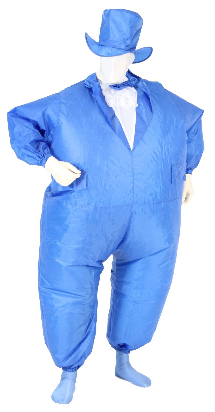 Adult Chub Suit Inflatable Blow Up Dress Party Tuxedo Jumpsuit Cosplay ...