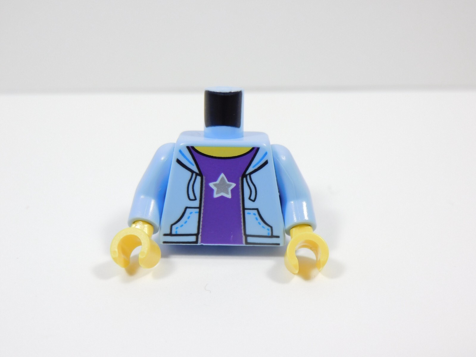 LEGO Light Blue Torso w/ Star and Dark Purple Shirt Minifig G13 | eBay