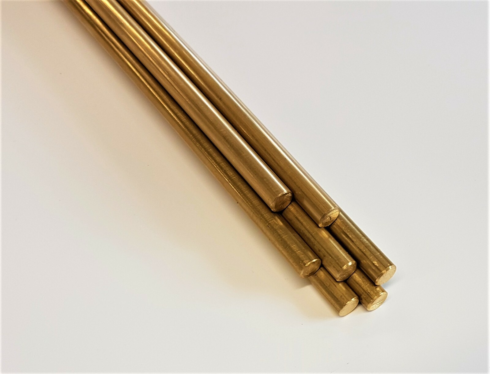8mm Brass Round Rod Bar Metal Workshop Machining Stock 50mm to 1000mm ...