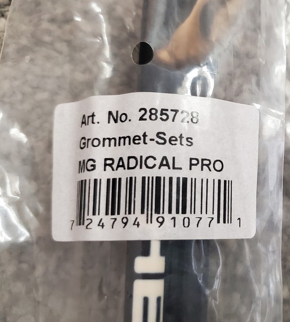 HEAD Microgel Radical Pro Headguard/bumper and Grommet Set Unopened for ...
