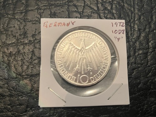 1972-F Germany 10 Mark - Silver Coin - Munich Olympic Games | eBay