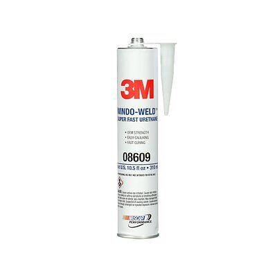 3M 08609 Window-Weld Super Fast Urethane Black Cartridge - 10.5 fl oz ...