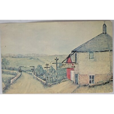 Painting by Dorothy Logan Alloway Blacksmith Shop Vintage Postcard ...