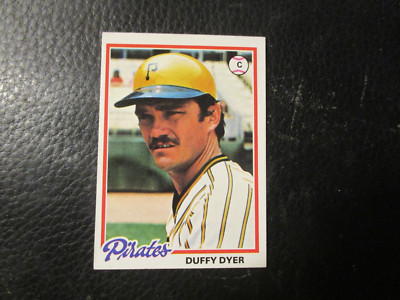 1978 TOPPS#637 DUFFY DYER PIRATES NMMT+ | eBay