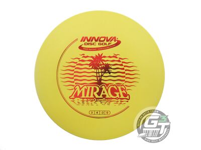 NEW Innova DX Mirage 156g Yellow Red Foil Putter Golf Disc | eBay
