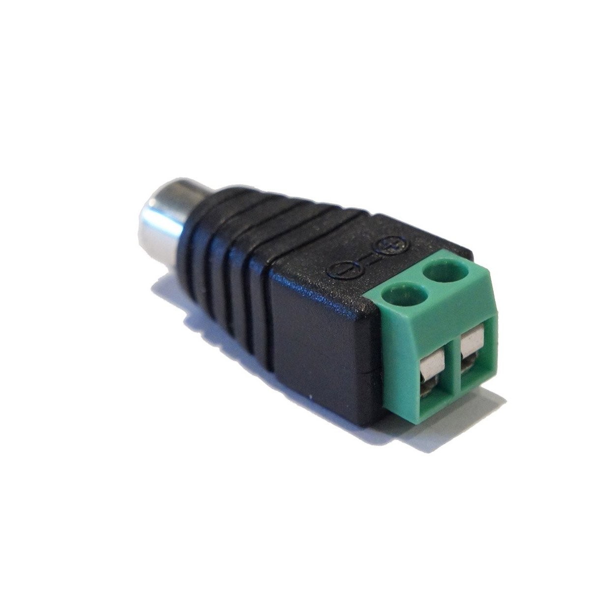 RCA Female Plug to AV Screw Terminal Audio/Video Connector Adapter (10 ...