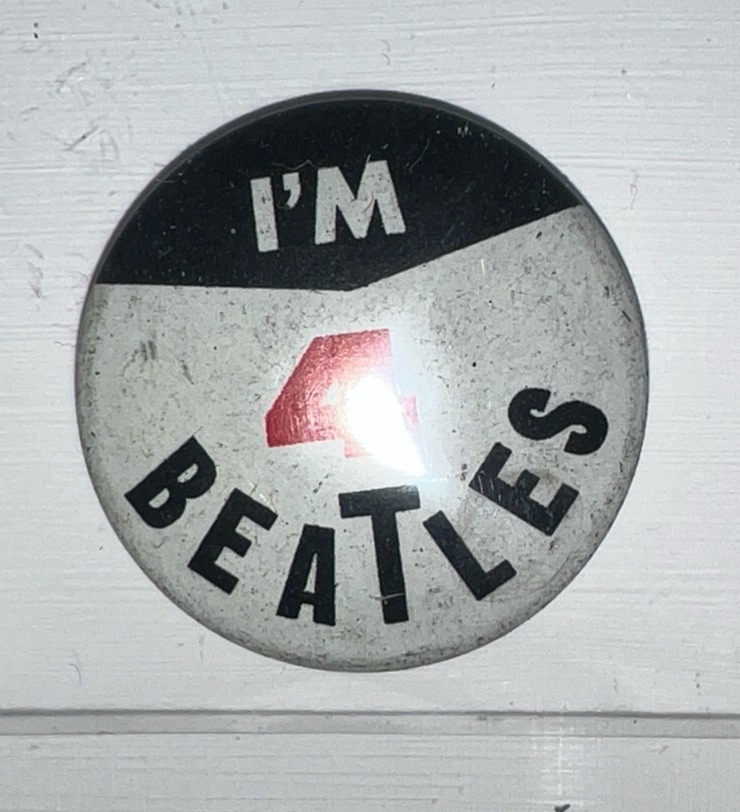 Vintage lot of 6 Memories 1960's Beatles pin back buttons | eBay