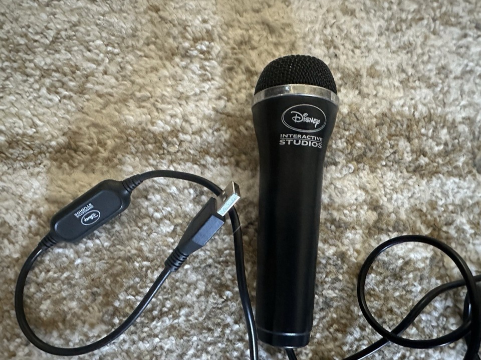 USB Karaoke and Game Console Microphone - Disney Interactive Studios | eBay