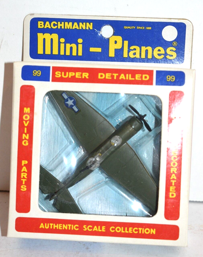 Vtg. Bachmann Mini-Planes Model Plane #99 - TBM Avenger - NIB | eBay