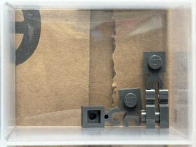 LEGO Parts - Dark Bluish Gray Plate 1 x 1 with Open O Clip - No 4085d ...