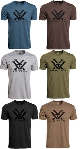 Vortex Optics Core Logo Short Sleeve T-Shirt Mens M/L/XL/2X/3X Heather ...