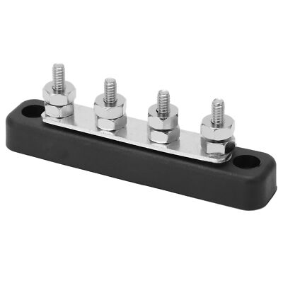 Power Distribution Block Bus Bar Terminal Block 4 Way Distribution ...