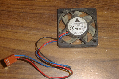 PC Lüfter EFB0512MA Brushless Model DC 12V 0,12A Delta Electronics ...